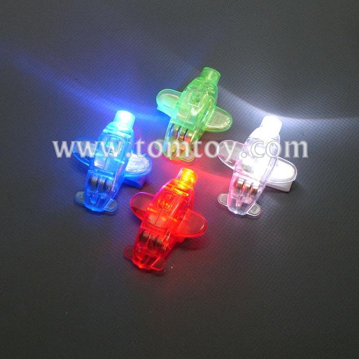 Airplane Shaped LED Finger Lights-Tomtoy