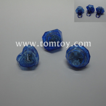 Blue LED Rings With 3 Shapes Assorted-Tomtoy