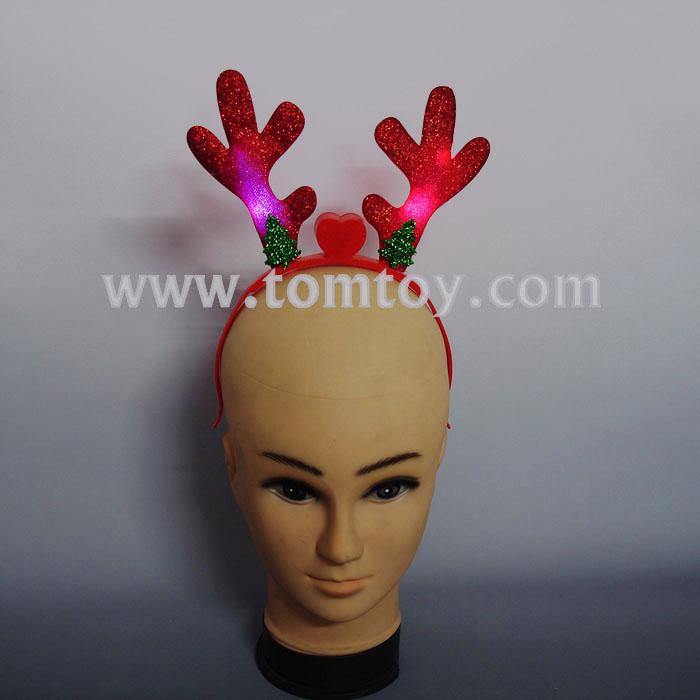 Christmas Headwear Reindeer Antlers Clips Santa Hats-Tomtoy
