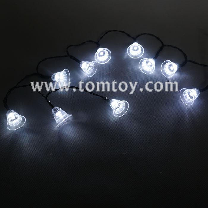 Christmas Jingle Bell LED String Lights-Tomtoy