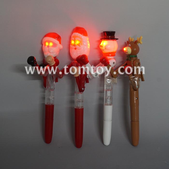 Christmas Light Up Boxing Pens-Tomtoy