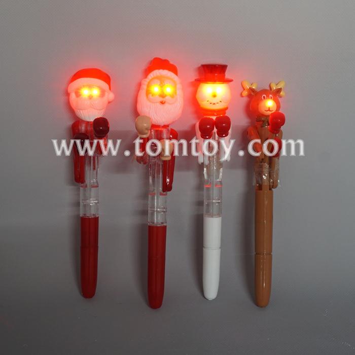 Christmas Light Up Boxing Pens-Tomtoy