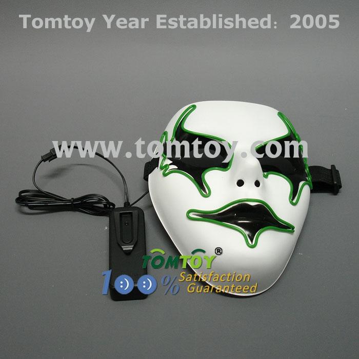 Cosplay Light Up EL Mask-Tomtoy
