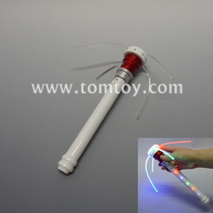 DIY Fiber Optic LED Spinning Wand-Tomtoy