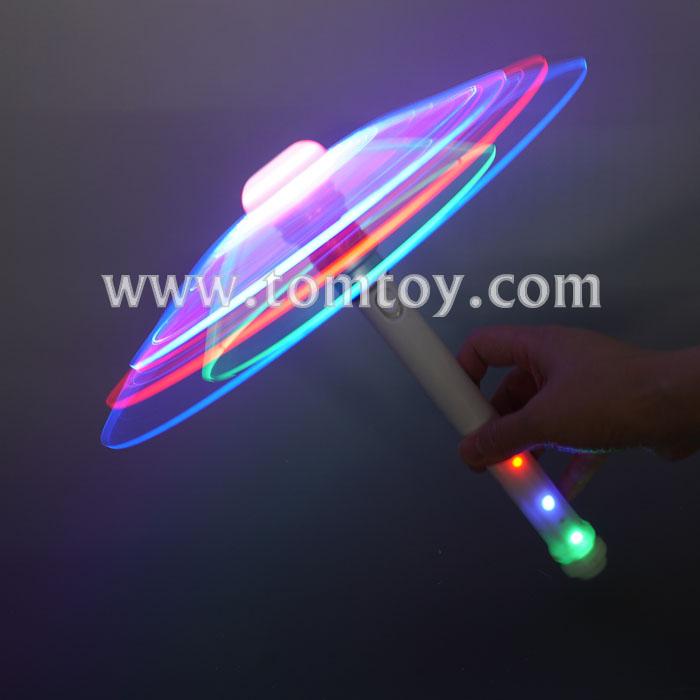 DIY Fiber Optic LED Spinning Wand-Tomtoy