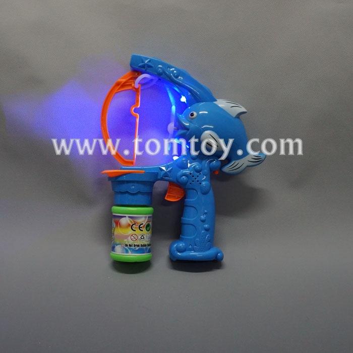 Dolphin LED Bubble Gun-Tomtoy