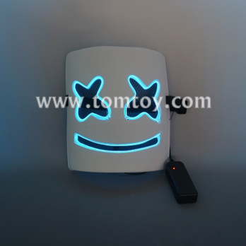 EL Light Up Marshmallow Mask-Tomtoy