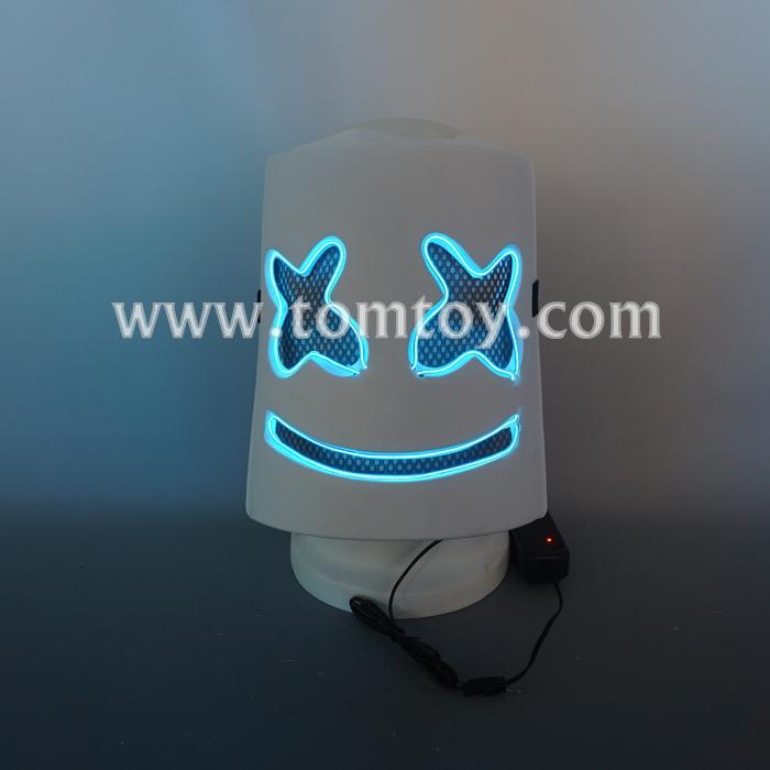 EL Light Up Marshmallow Mask-Tomtoy