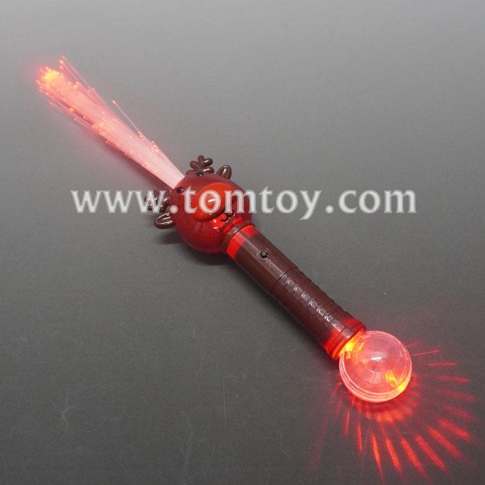 Elk Fiber Optic Wand With Prism Ball-Tomtoy