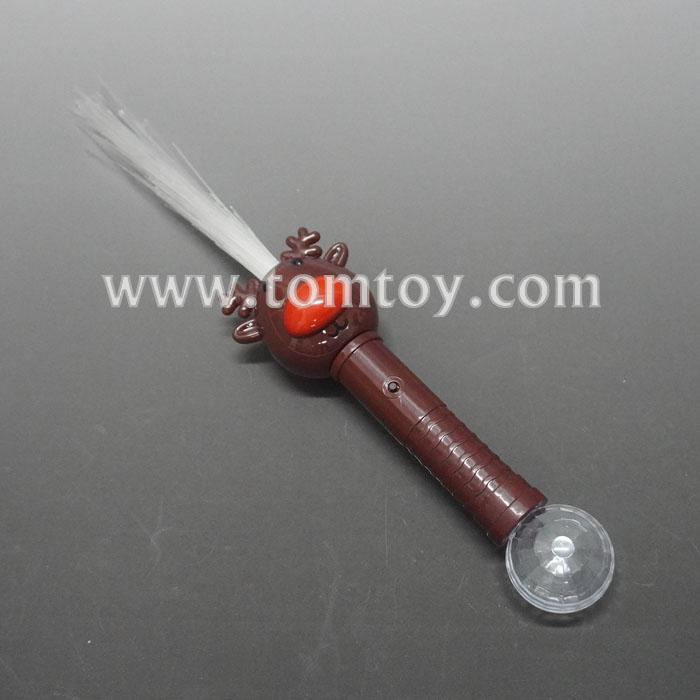 Elk Fiber Optic Wand With Prism Ball-Tomtoy