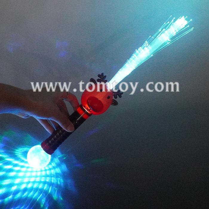 Elk Fiber Optic Wand With Prism Ball-Tomtoy