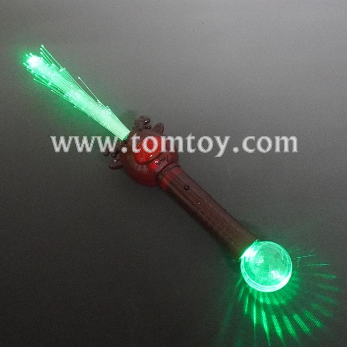 Elk Fiber Optic Wand With Prism Ball-Tomtoy