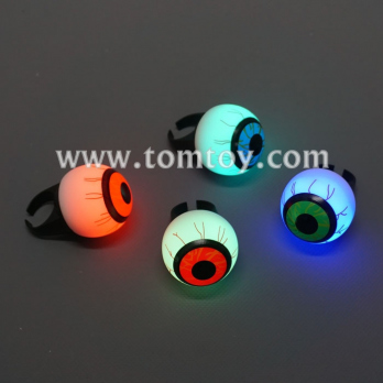 Flashing LED Eyeball Ring-Tomtoy