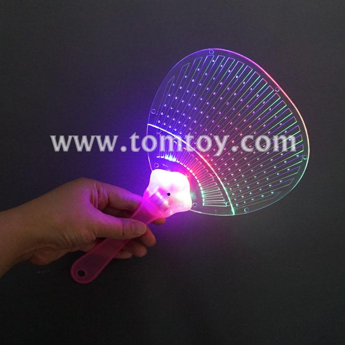 Flashing LED Hand Fan-Tomtoy