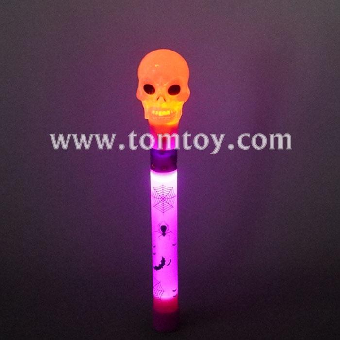 Flashing Skull Wand with Sound-Tomtoy