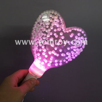 Foam Ball LED Heart Wand-Tomtoy