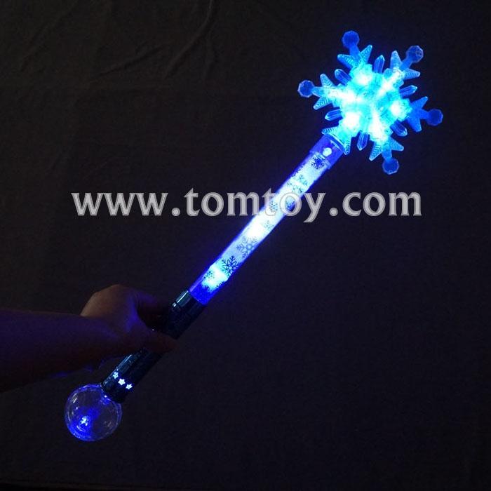 Frozen Snowflake LED Wand-Tomtoy