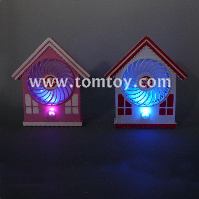 House Shape LED fan USB Powered-Tomtoy