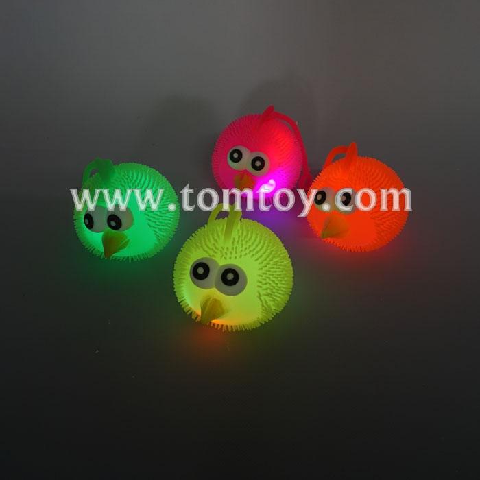 LED Angry Birds Puffer Ball-Tomtoy