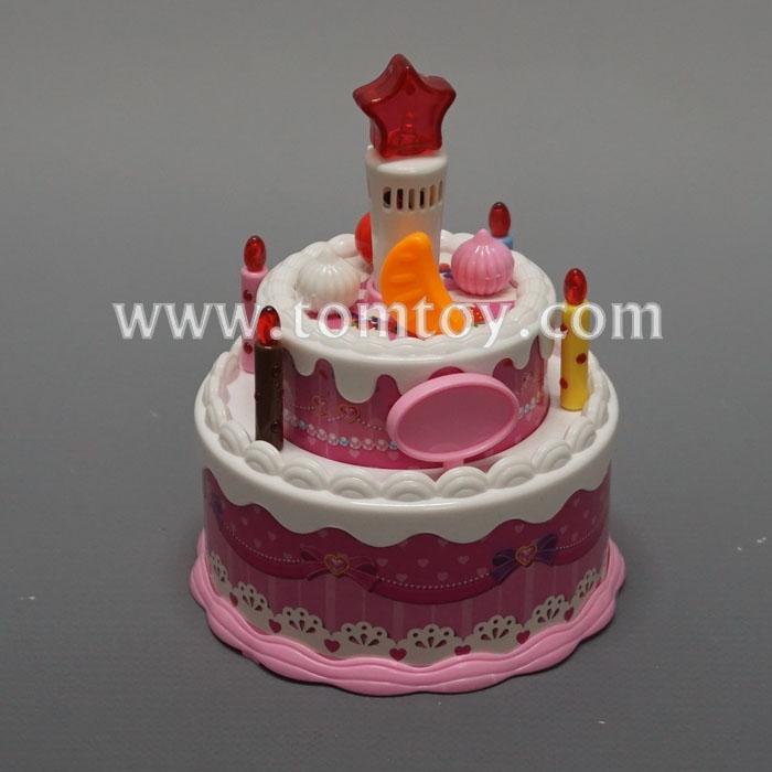 LED Birthday Cake with Song-Tomtoy
