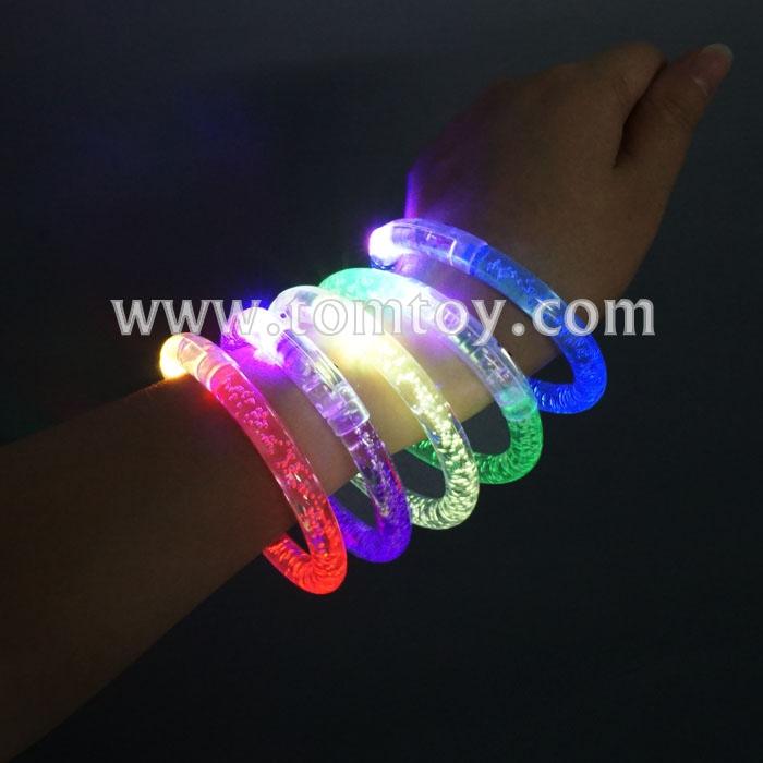 LED Bubble Bracelets-Tomtoy