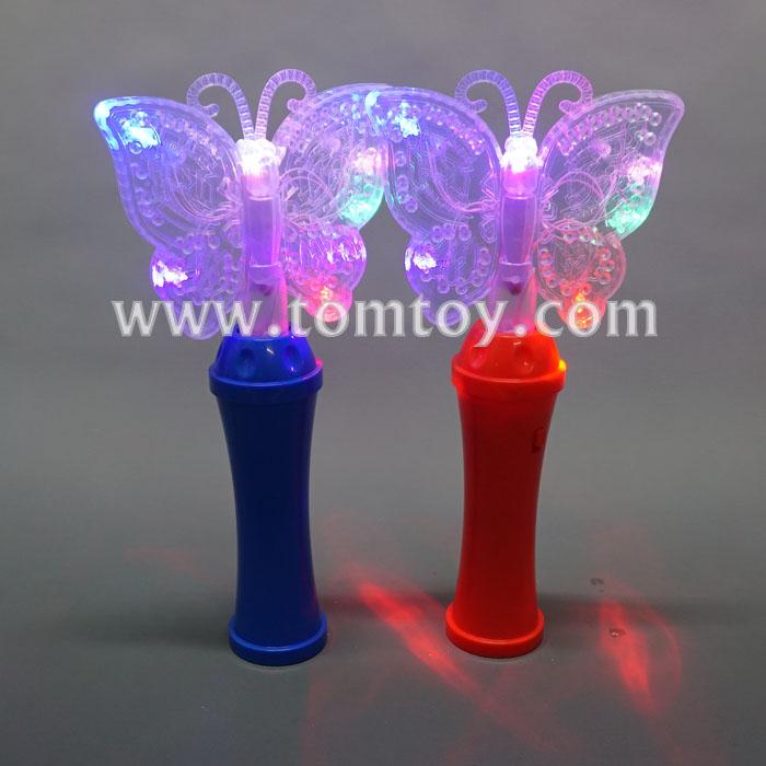 LED Butterfly Spinning Wand-Tomtoy