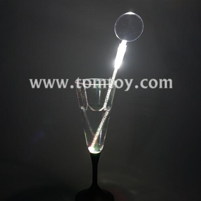 LED Circle Cocktail Stirrers-Tomtoy