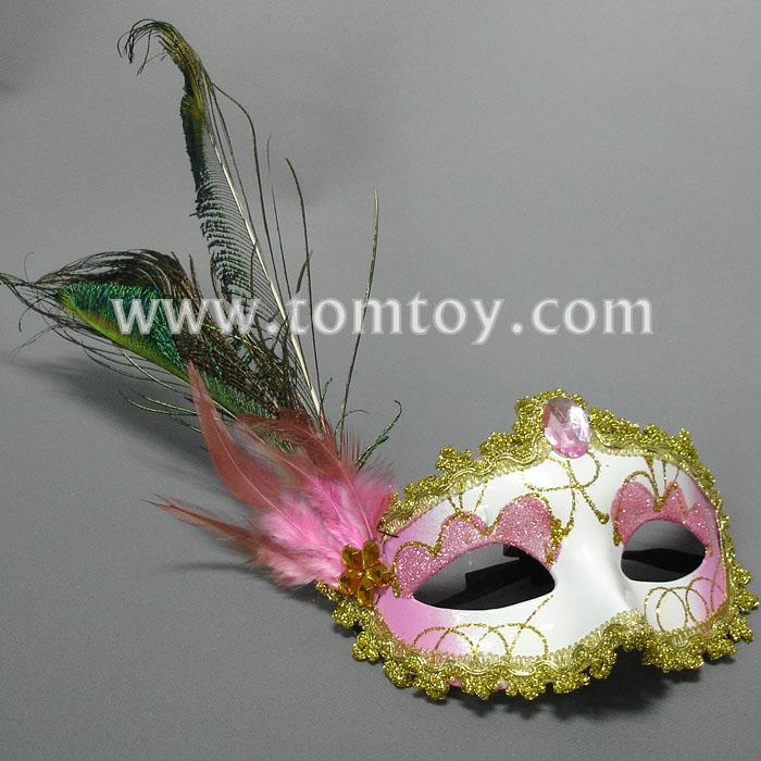 LED Fantasy Feather Masks-Tomtoy