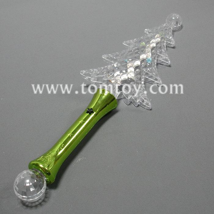 LED Flashing Christmas Tree Wand-Tomtoy