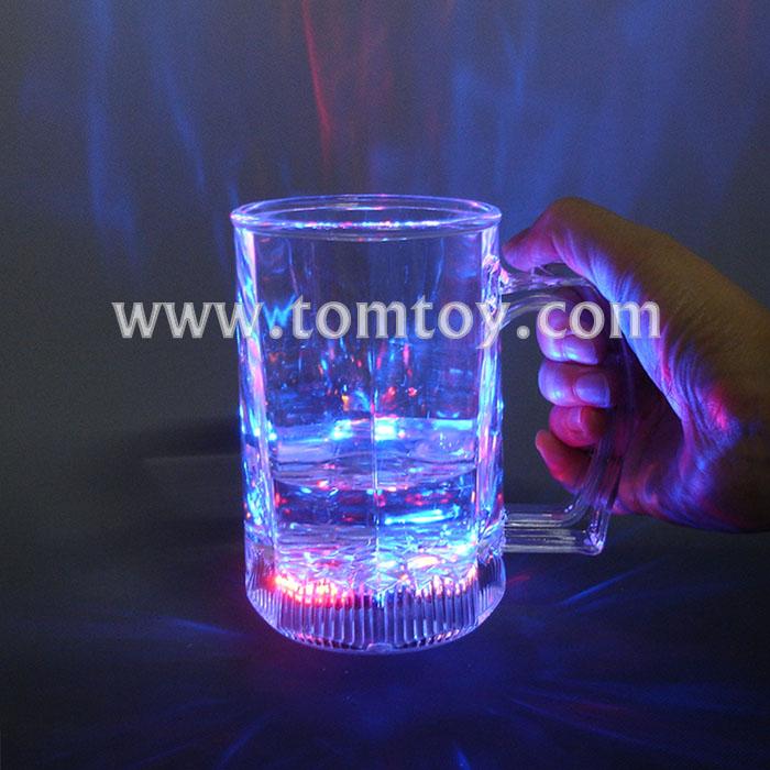 LED Flashing Clear Beer Glass Set-Tomtoy