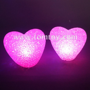 LED Flashing EVA Heart Shaped Lights-Tomtoy