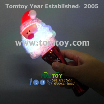 LED Flashing Santa Claus Wand-Tomtoy