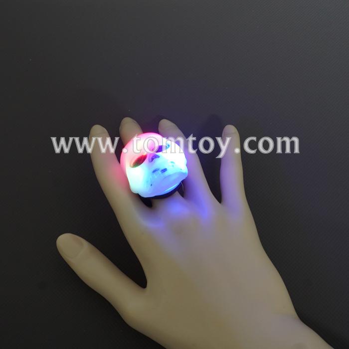 LED Flashing Skull Rings-Tomtoy