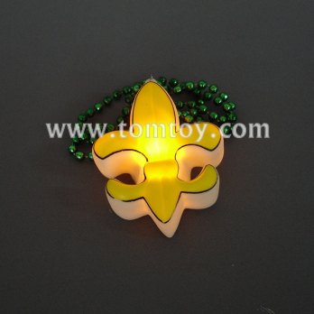 LED Fleur De Lis Necklace-Tomtoy