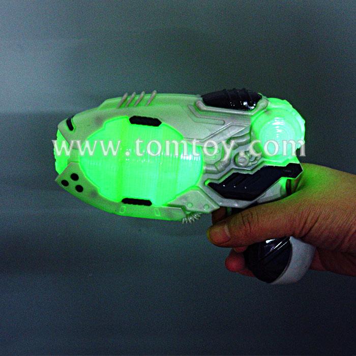LED Gun Toy with Spinning Ball-Tomtoy