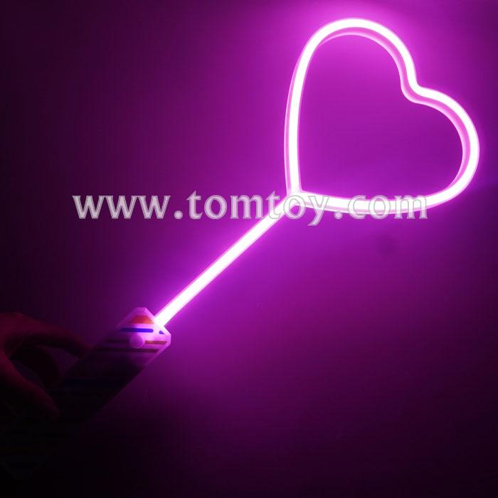 LED Heart Neon Wand-Tomtoy