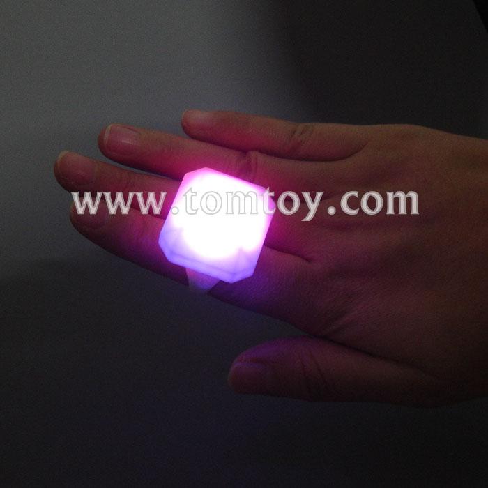 LED Jumbo Huge Square Rings-Tomtoy