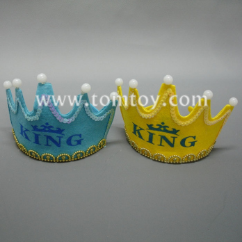 LED Light King Crown Hat-Tomtoy