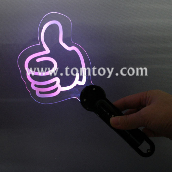 LED Light Thumb Up Wand-Tomtoy