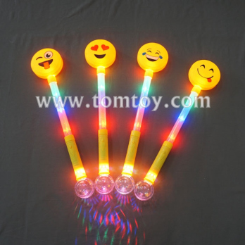 LED Light Up Emoji Wand-Tomtoy