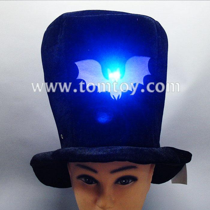 LED Light Up Extra Tall Top Hat Costume Accessory-Tomtoy