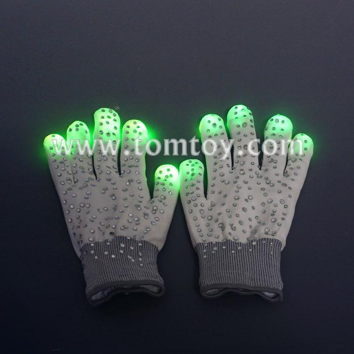 LED Light Up Finger Light Gloves-Tomtoy