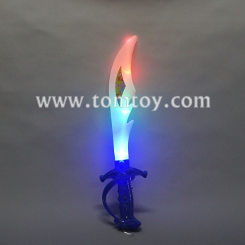 LED Light Up Flashing Saber Sword With Sounds-Tomtoy
