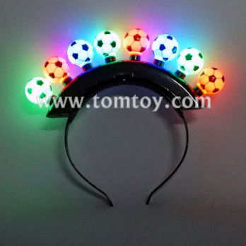 LED Light Up Football Headband-Tomtoy