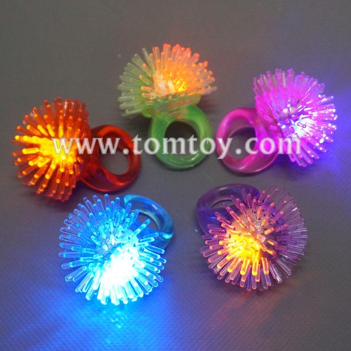 LED Light Up Jelly Rings-Tomtoy