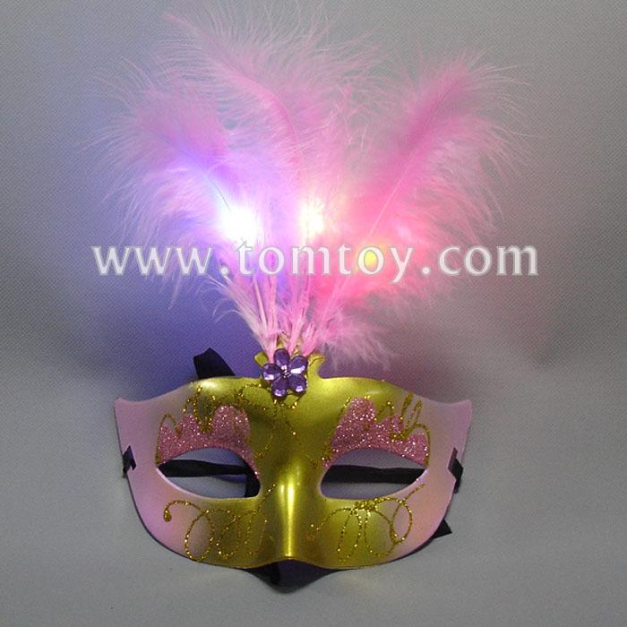 LED Light Up Masquerade Mask-Tomtoy