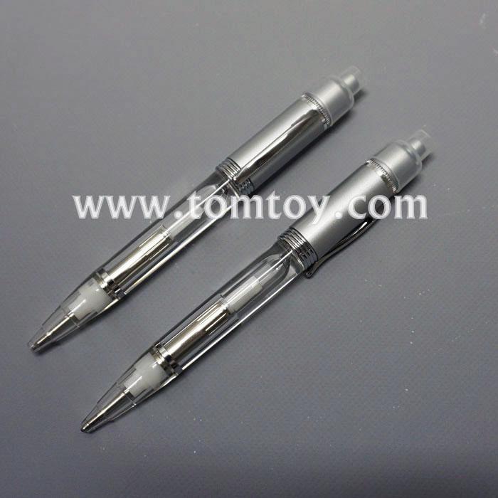 LED Light Up Pen With Refill And Batteries-Tomtoy