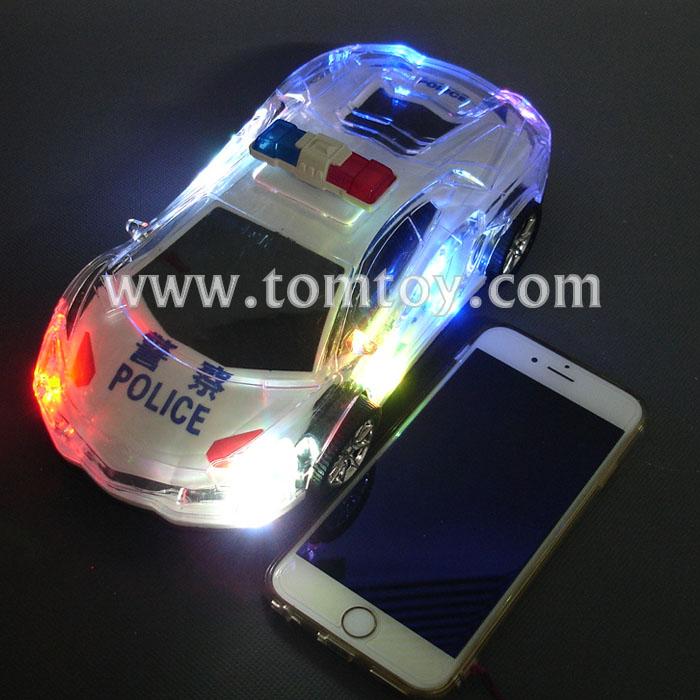LED Light Up Police Car-Tomtoy