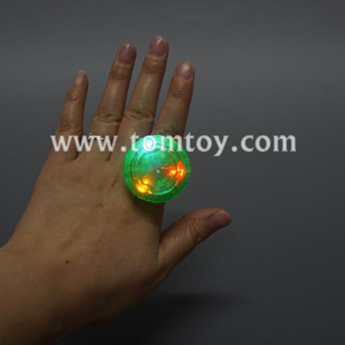 LED Light Up Rings Assorted-Tomtoy