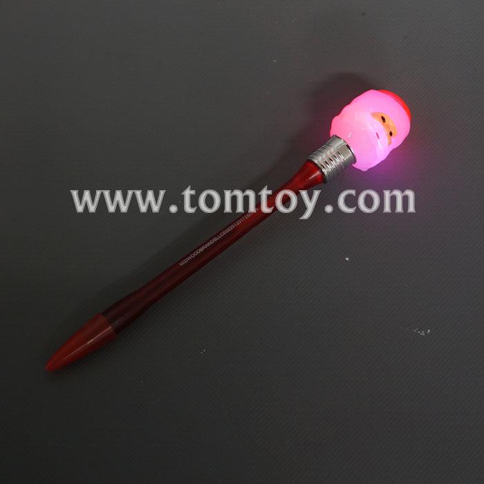 LED Light Up Santa Claus Pen-Tomtoy